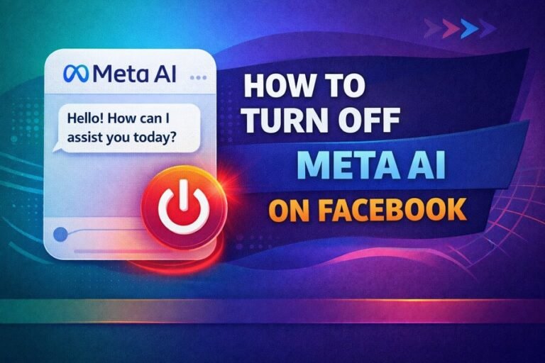 How to Turn Off Meta AI on Facebook: A Complete Guide