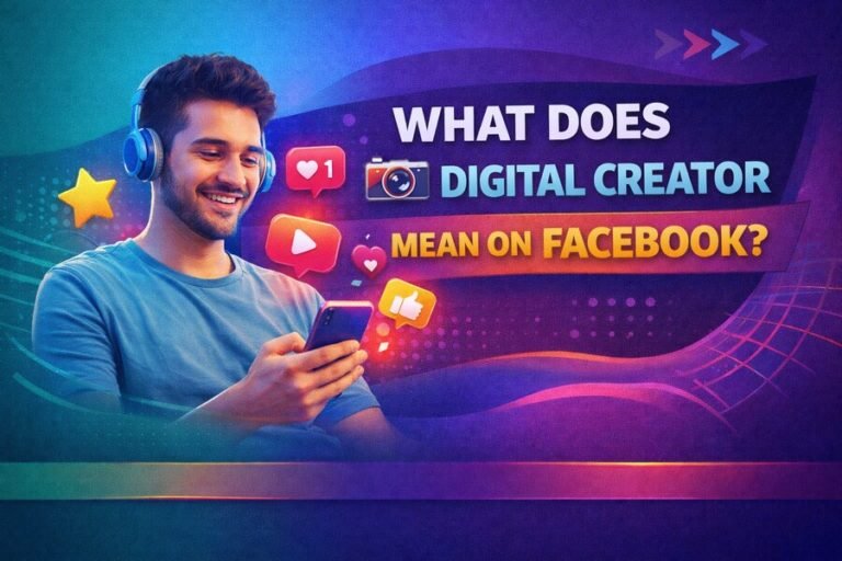 What Does Digital Creator Mean on Facebook?